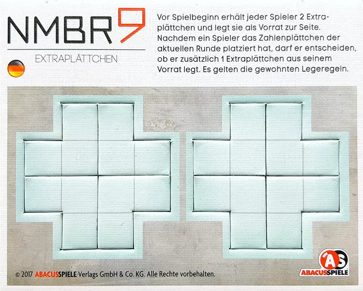 NMBR 9: Extra Tiles expansion – Octagon Board Games